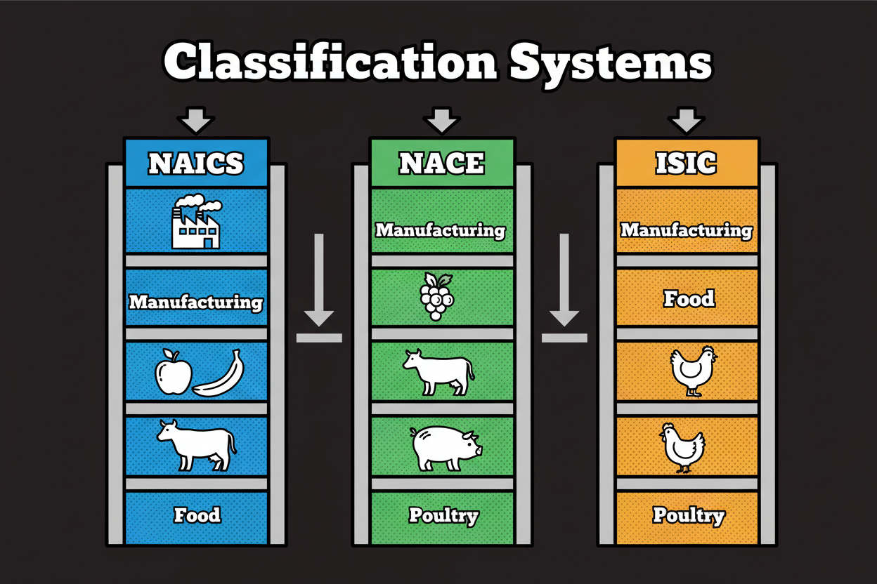 NAICS NACE ISIC: Understanding Economic Activity Codes - Classifast Blog